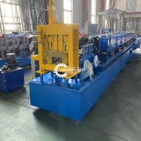 China 1.0mm Automatic Change PLC Roll Forming Equipment With Rib Embossing for sale