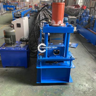 China 22kw Cold Anticollision Crash Barrier Roll Forming Machine for sale