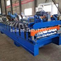 China Glazed Tile Panel 3kw 0.3mm Techo Tile Roof Sheet Making Machine for sale