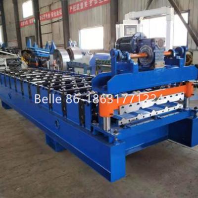 China Glazed Tile Panel 3kw 0.3mm Techo Tile Roof Sheet Making Machine for sale
