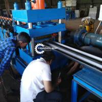 China 4mm Thick 15m/Min Crash Barrier Roll Forming Machine With Holes for sale