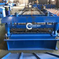 China 1200mm Hydraulic Trapezoidal Metal Sheet Roll Forming Machine for sale