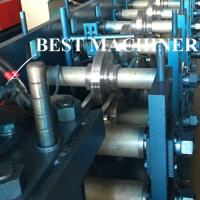 China Adaptable Top Hat Batten 16mpa Metal Purlin Roll Forming Machine for sale