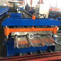 China Metal Tr4 0.8mm Automatic Plc Roofing Sheet Roll Forming Machine for sale