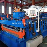China 12m/Min 8.5kw Double Layer Plc Corrugated Roll Former for sale