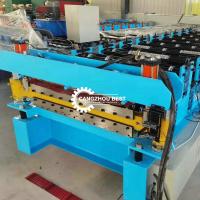 China 5v and Corrugated Roof Double Layer Deep Rib 0.3mm Steel Profile Roll Forming Machine for sale