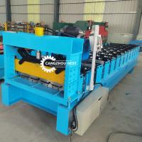 China 3kw Motor SGS 1mm Roofing Sheet Roll Forming Machine For uilding for sale