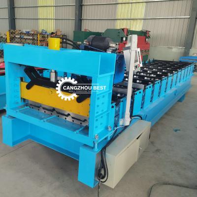 China 3kw Motor SGS 1mm Roofing Sheet Roll Forming Machine For uilding for sale