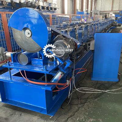 China Gear Box Driven Round Downspout Machine Cold Roll Forming for sale