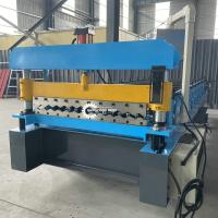 China 850mm PLC Corrugated Iron Roofing Sheet Making Machine For Building for sale