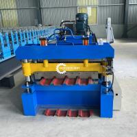 China 925mm Feeding Width PPGI Metal Roofing Roll Forming Machine for sale