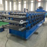 China 8-12m/Min Plc Roofing Sheet Roll Forming Machine for sale