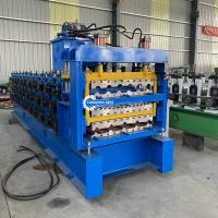 China 8-12m/Min Plc Roofing Sheet Roll Forming Machine for sale