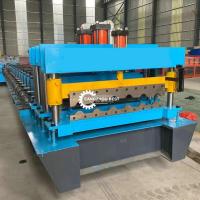 China Galvanized Steel Ibr Step / Euro Roof Tile Roll Forming Machine for sale