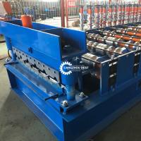 China Ibr Metal Steel R 0.3mm Panel Roll Forming Machine for sale