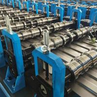 China GI Gearbox Transmission Roofing Sheet Roll Forming Machine for sale