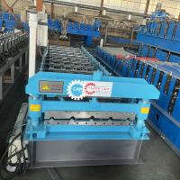 China Box Profile Ibr PPGI Color Steel Roofing Sheet Making Machine for sale