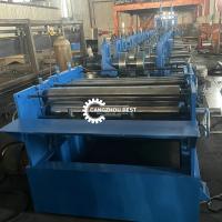 China Interchange Cold Cz Purlin Forming Machine Galvanized Hydraulic Cutting for sale