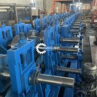 China Interchange Cold Cz Purlin Forming Machine Galvanized Hydraulic Cutting for sale