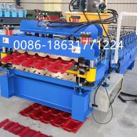 China Metal Double Layer Theatres Roofing Sheet Roll Forming Machine for sale