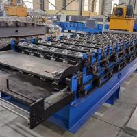 China 988mm Double Layer Roll Forming Machine For Glazed Roof Tile Roof Sheet for sale