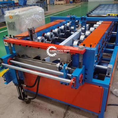 China Snap Lock Portable Standing Seam Machine With Auto Change Size for sale