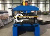 China Trip Lock Roofing 3kw Standing Seam Former Machine Chain Driven for sale