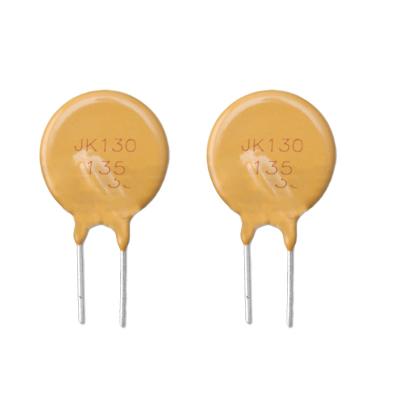 China PPTC Resettable Fuse 0.2A Hold Current 130V Max Voltage Radial Leaded Polyfuse for sale
