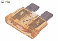 China 10A Red Medium Size ATC Auto Blade Fuse Plastic Housing Zinc Alloy 32V 58V for sale