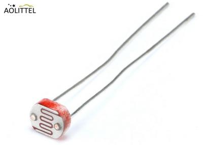 China GM55 Series 5mm CdS Photoresistor Light Sensor 150V 90mW Photocell for Light Detection for sale