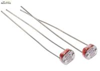 China GM55 Series 5mm CdS Photoresistor Light Sensor 150V 90mW Photocell for Light Detection for sale