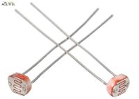 China GM55 Series 5mm CdS Photoresistor Light Sensor 150V 90mW Photocell for Light Detection for sale