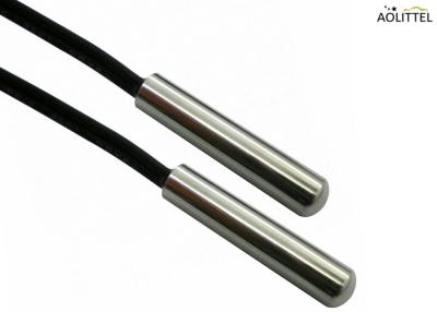 China Custom Stainless Steel NTC Micro Temperature Sensor 10KOhm 3435K 1% for Home Appliances for sale