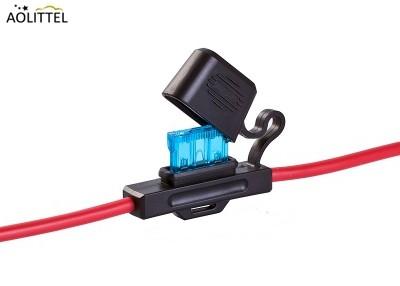 China Custom Made Automotive In-Line Splash-Waterproof Auto Fuse Holder 9012 for ATS ATO Fuse 1A to 30A for sale