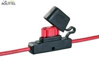 China Custom Made Automotive In-Line Splash-Waterproof Auto Fuse Holder 9012 for ATS ATO Fuse 1A to 30A for sale