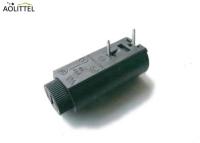 China Shocksafe PTF-45 5x20mm PCB Fuse Holder 10A 250V Vertical Mount Screw Cap 10mm Pin Spacing for sale