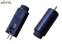 China Shocksafe PTF-45 5x20mm PCB Fuse Holder 10A 250V Vertical Mount Screw Cap 10mm Pin Spacing for sale