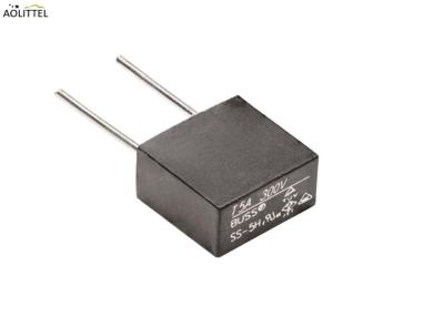 China UL VDE KC PSE Approved TR5 300VAC Time-Lag Square Subminiature Fuse NTS1630A 6.3A for sale