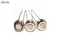 China 5mm Metal Encapsulation LDR Photoresistor Light Sensor Dark Resistance 0.2-20 MOhm for sale