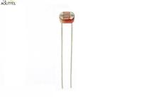 China Moisture Resistance 7mm Ceramic Plastic Encapsulated CdS Photoconductive Cell 150VDC 100mW Photoresistor Photo Sensor for sale