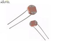 China Moisture Resistance 7mm Ceramic Plastic Encapsulated CdS Photoconductive Cell 150VDC 100mW Photoresistor Photo Sensor for sale
