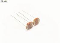 China Epoxy Coated Photocell 11mm Photoresistor Light Sensor GM11528 10-20 KOhm Light Resistance 200VDC for sale