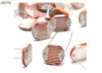 China 12mm Plastic Coated LDR Light Dependent Resistor GM12528 10-20K for Light Control for sale