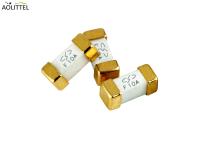 China 6.1x2.5x2.5mm Surface Mount Resettable Fuse 500mA 125VAC Ceramic Tube Body Time-Lag for sale