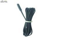 China IP68 TPE Injection 6x15mm NTC Micro Temperature Sensor 10KΩ±1% B2550=3950±1% with AWG26 Flat Cable 2M for sale