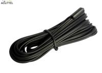 China IP68 TPE Injection 6x15mm NTC Micro Temperature Sensor 10KΩ±1% B2550=3950±1% with AWG26 Flat Cable 2M for sale