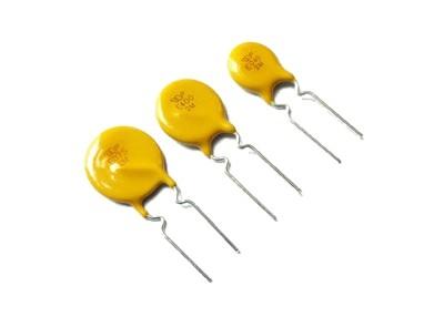 China Disc Auto Reset PTC Resettable Fuse TRE025 120V 250mA UL CSA TUV RoHS for sale