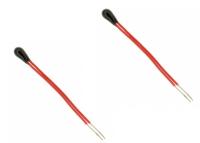 China Medical NTC Thermistor 30KOhm 3950 Bendable Enamelled Wire Miniature Sensor Bead Epoxy Coated for sale