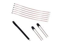 China Precision Radial Epoxy Coated NTC Thermistor 2.7KOhm 3950 for Automotive Electronics for sale