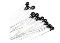 China Precision Radial Epoxy Coated NTC Thermistor 2.7KOhm 3950 for Automotive Electronics for sale